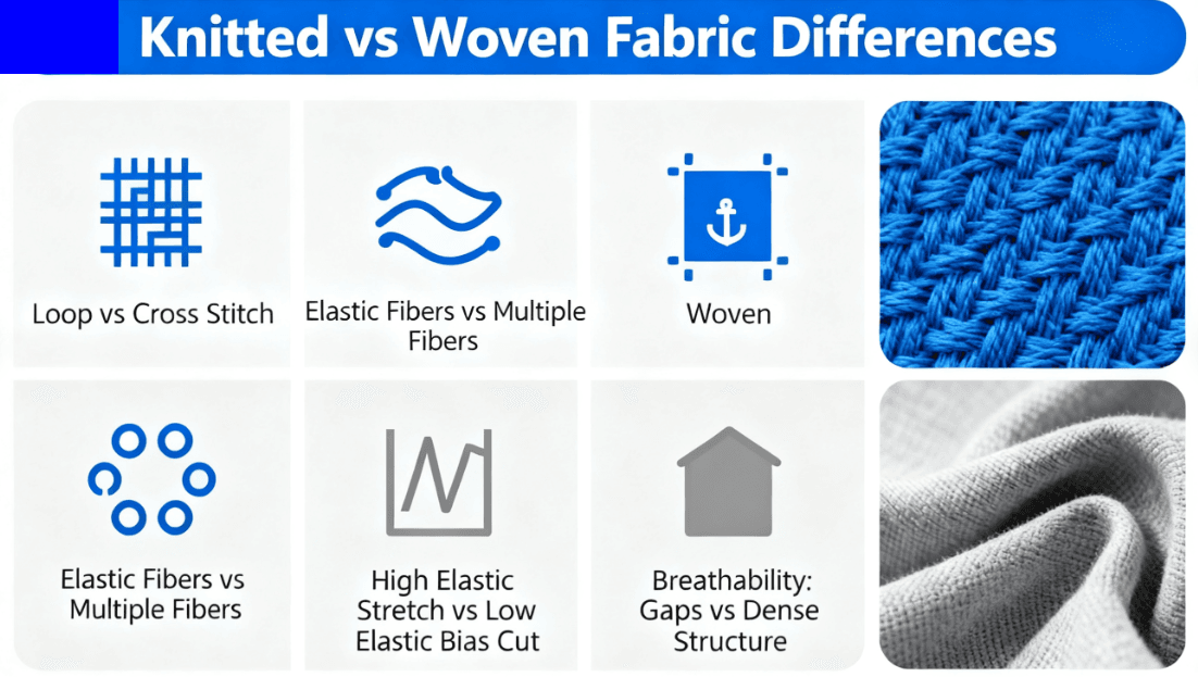 🧵 Knitted vs. Woven Fabrics: A Must-Know Guide for Textile Enthusiasts ...